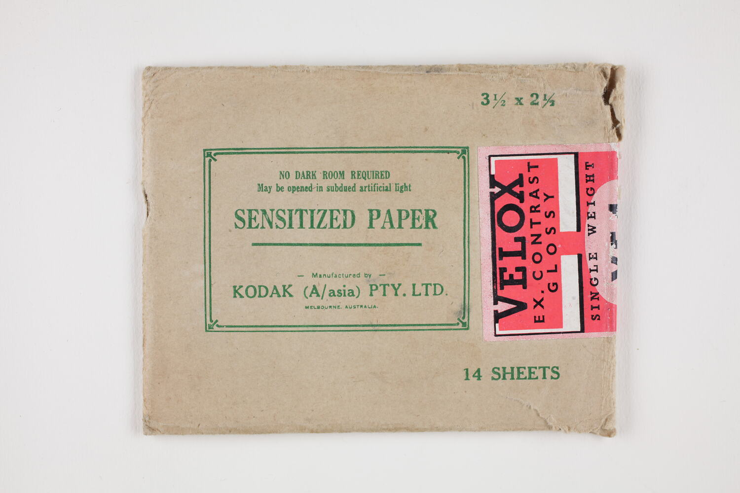 Photographic Paper - Kodak Australasia Pty Ltd, Sensitized Paper ...