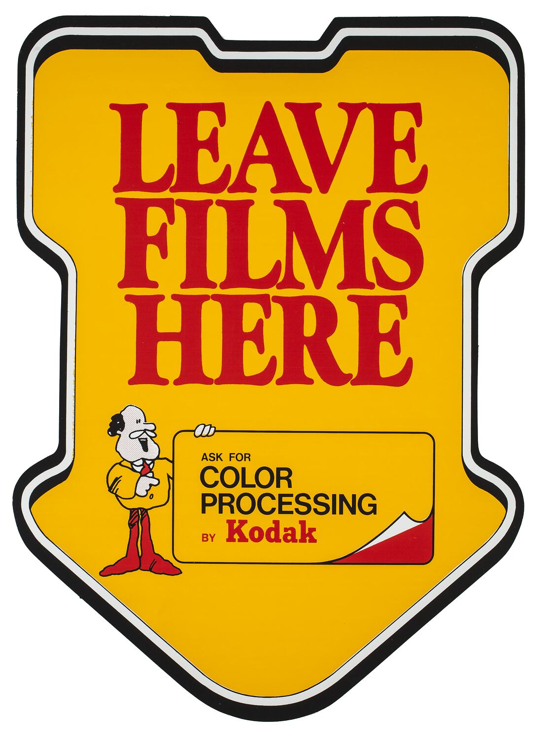Sticker - Kodak Australasia Pty Ltd, 'Leave Films Here for Kodacolor ...