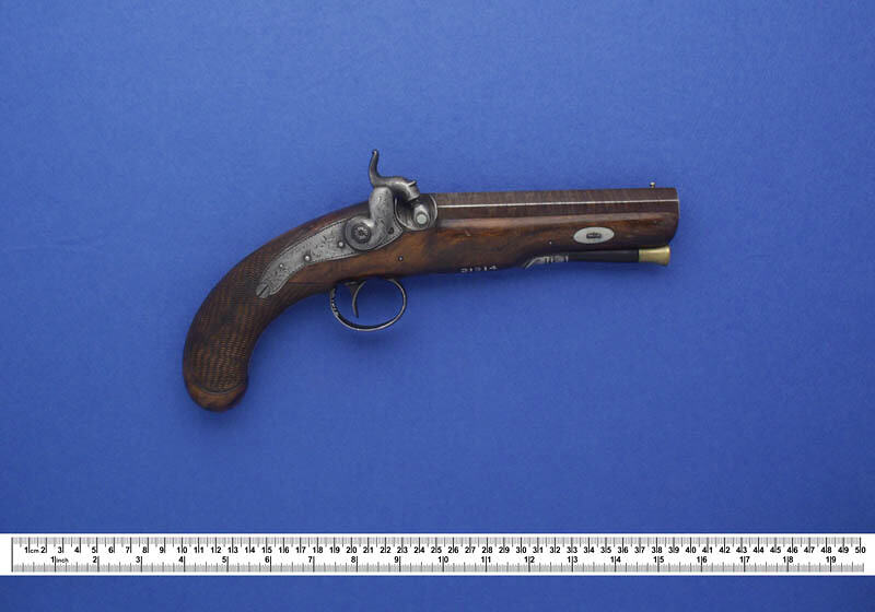 Pistol - George Farmer, Cardiff, Percussion, circa 1840
