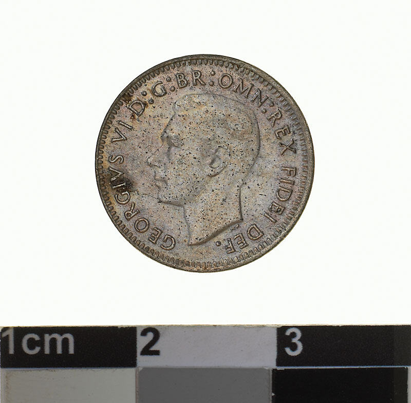Coin - Threepence, Australia, 1951