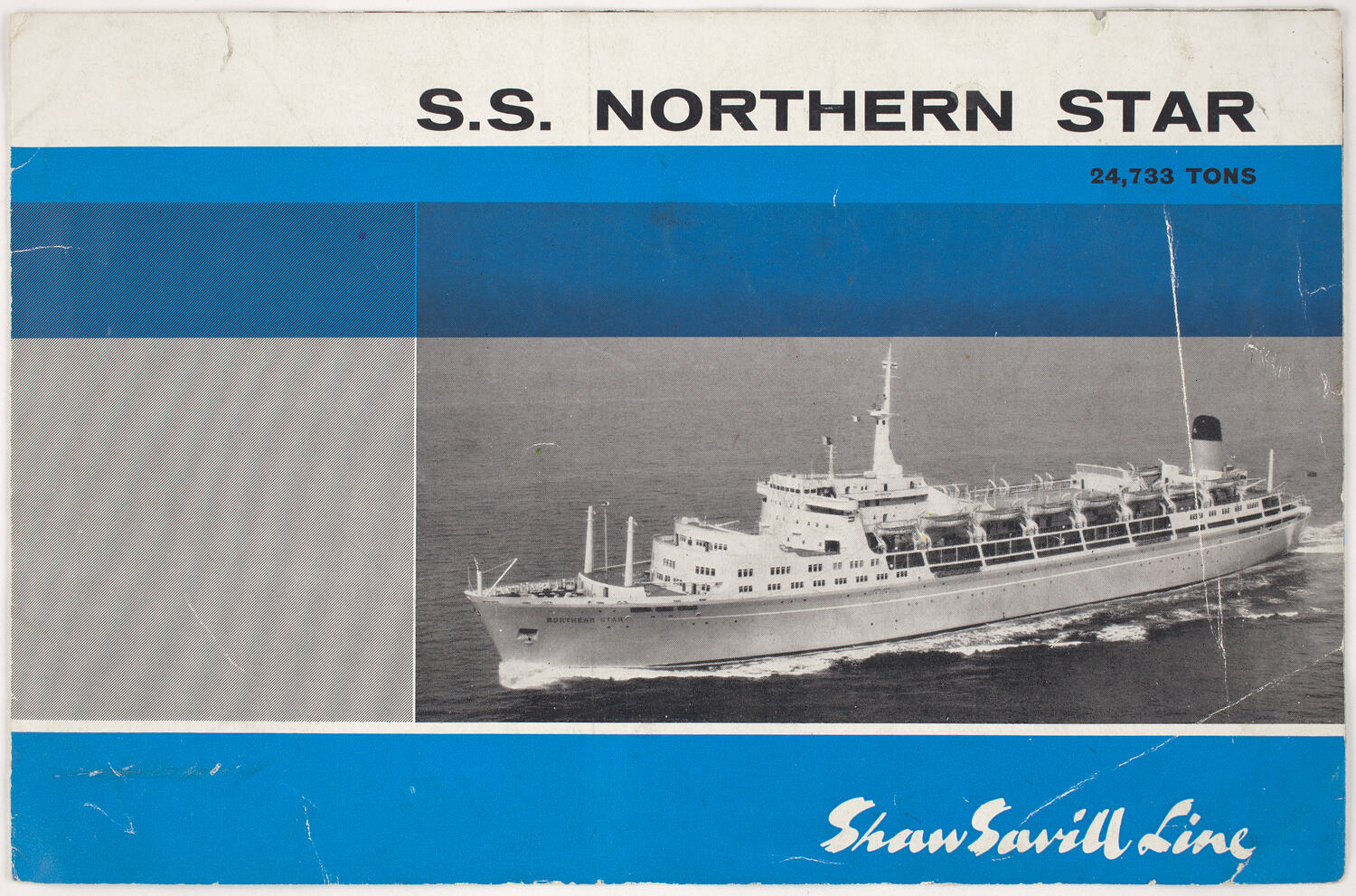 Pamphlet - SS Northern Star, Shaw Savill Lines, circa 1960s
