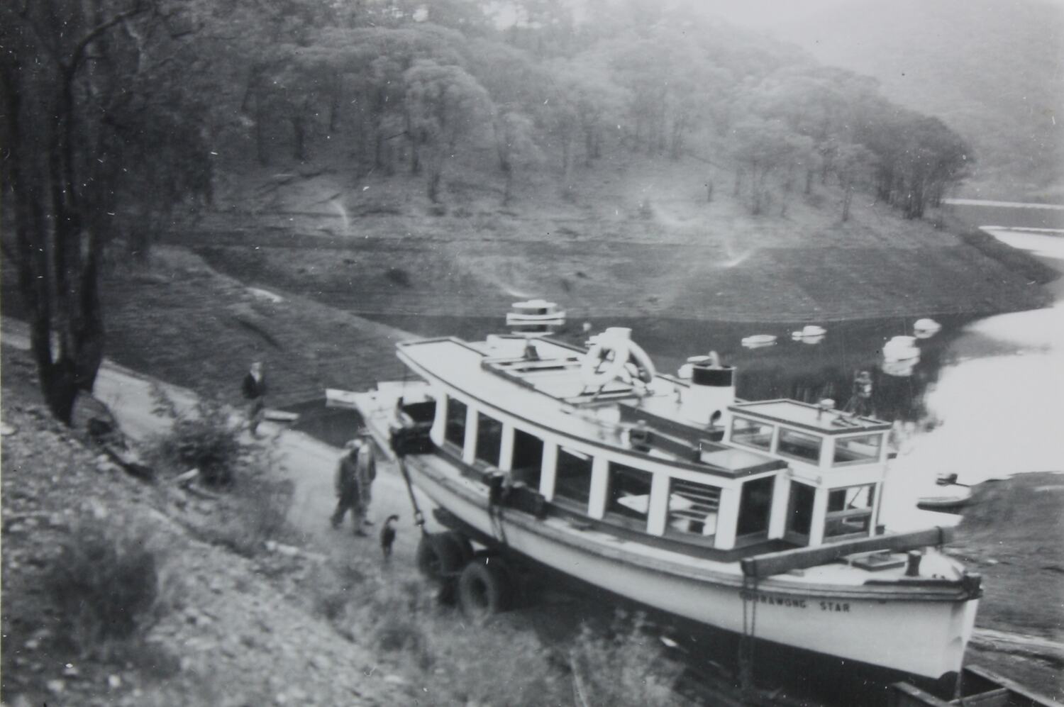 Photograph - The 'Currawong Star', Eildon Weir, Eildon, Victoria, circa ...