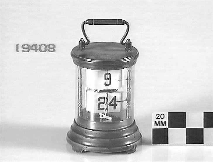 Digital Clock - 'Plato Clock', England, circa 1910