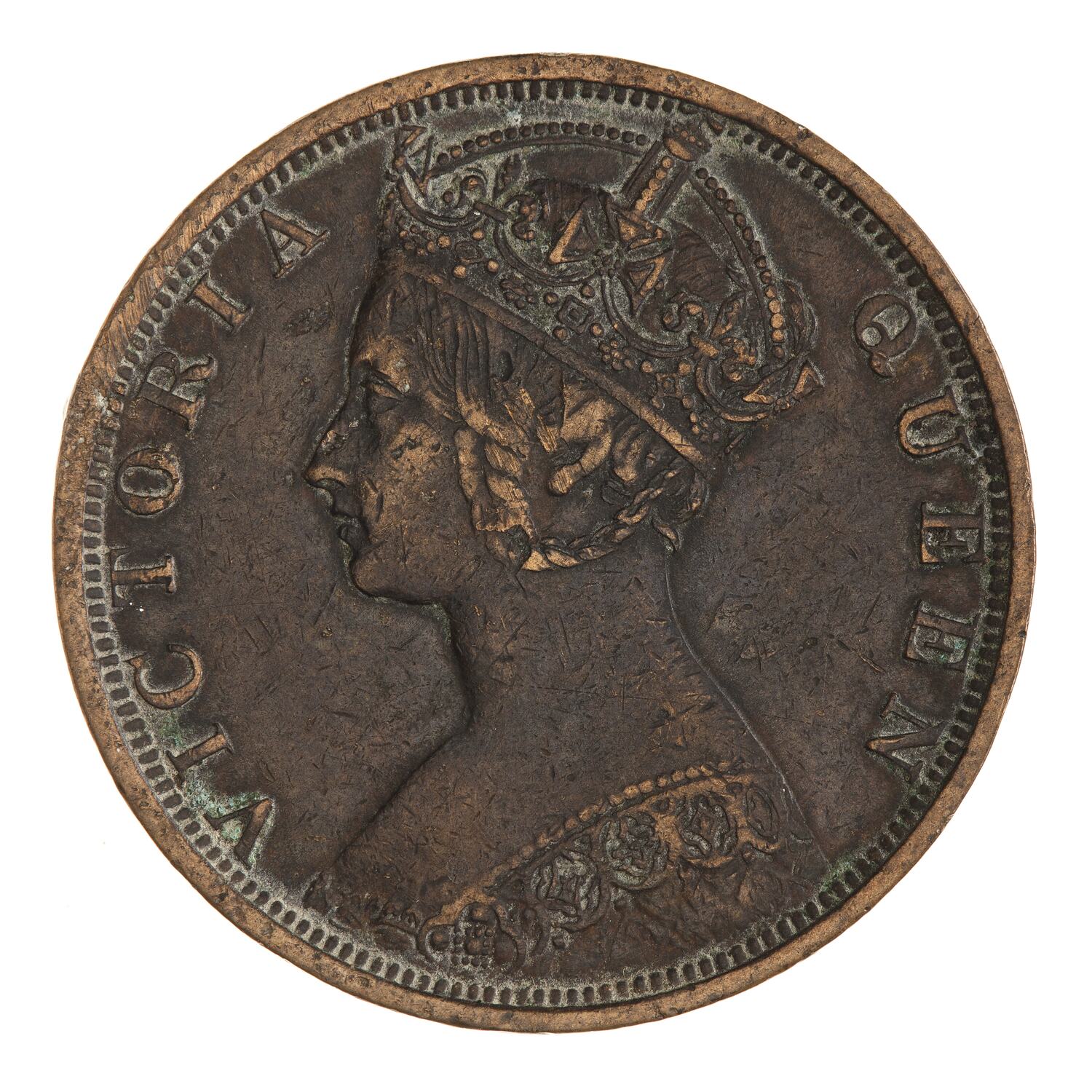 Coin - 1 Cent, Hong Kong, 1901