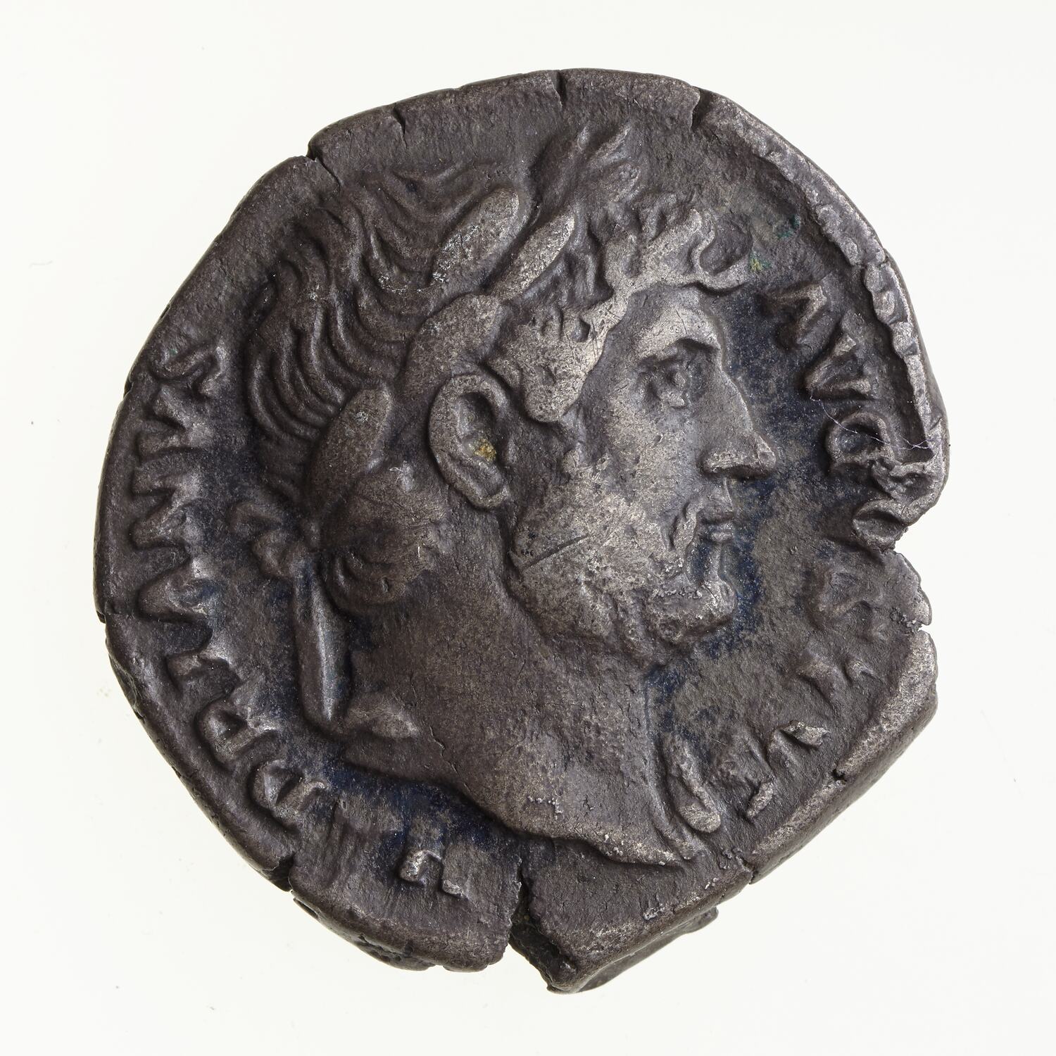 Coin - Denarius, Emperor Hadrian, Ancient Roman Empire, 125-132 AD