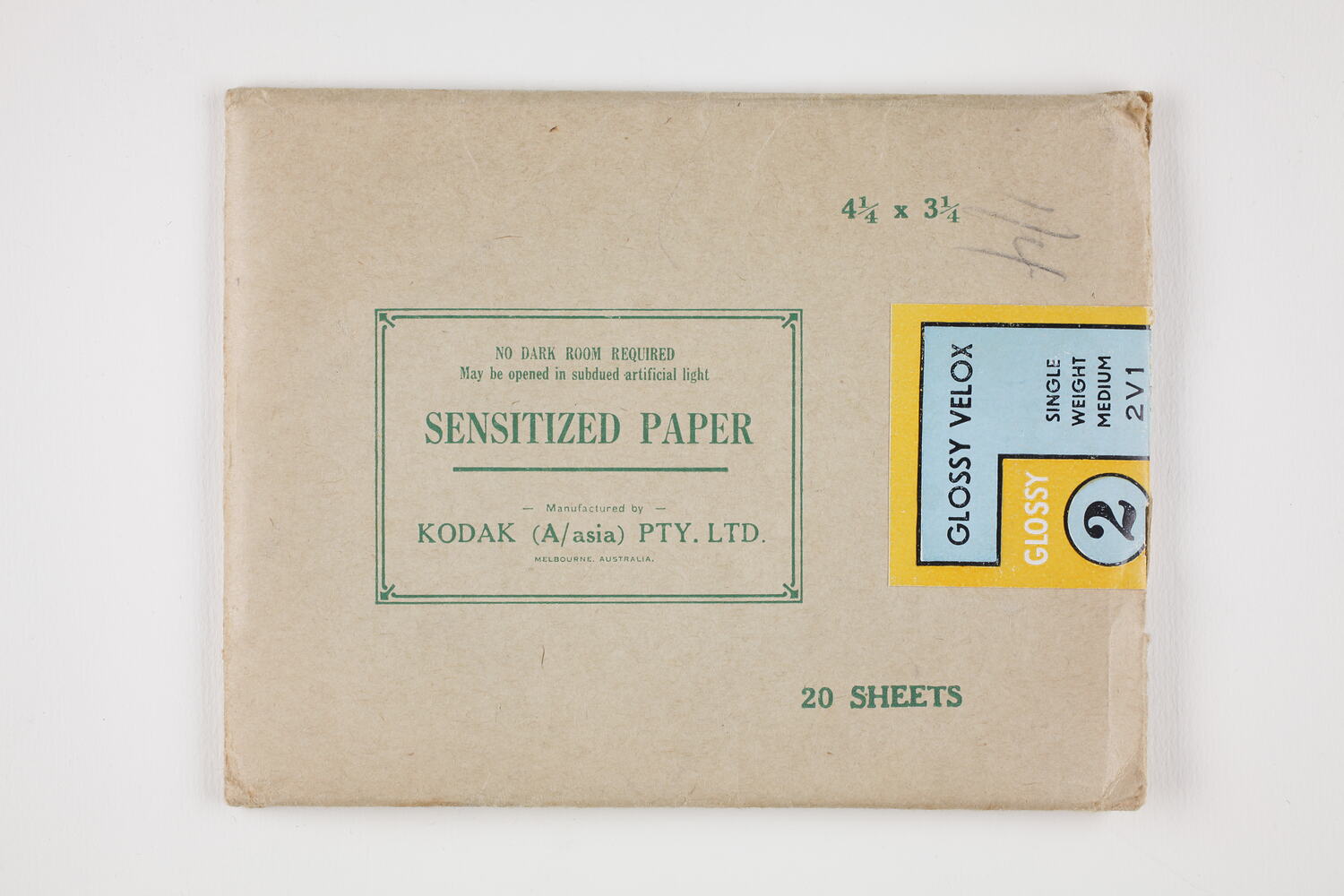 Photographic Paper - Kodak Australasia Pty Ltd, Sensitized Paper ...