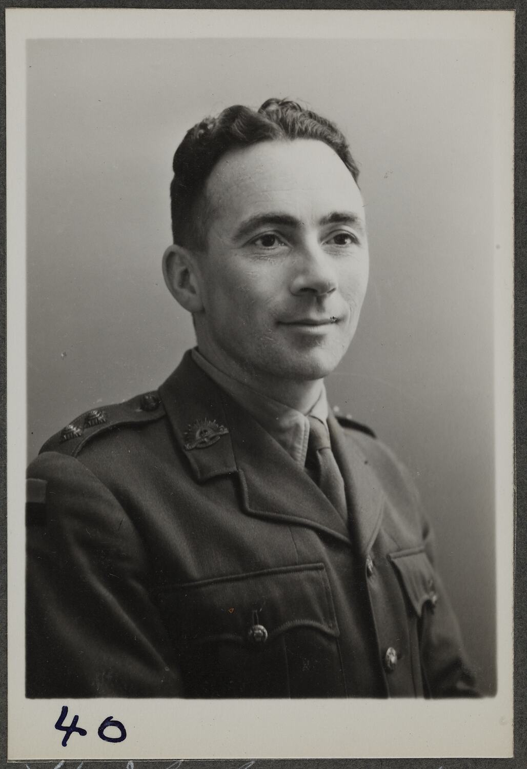 Photograph - Lieutenant J.R. Edwards, Abbotsford, Victoria, World War ...