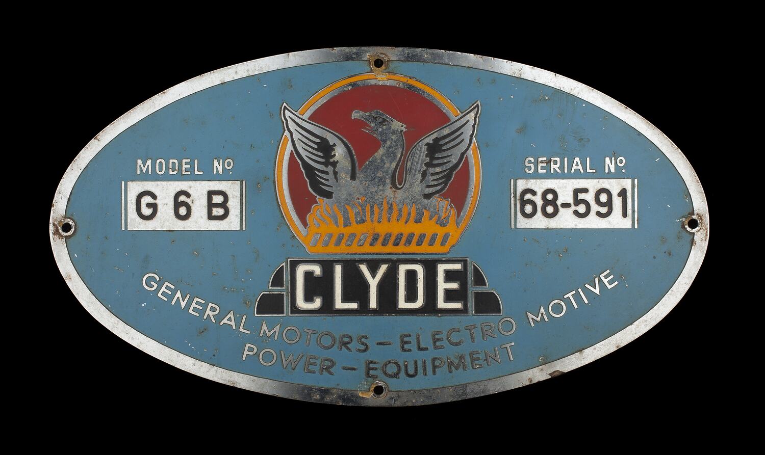 Locomotive Builders Plate - Clyde Engineering Co. Ltd., Granville Works ...