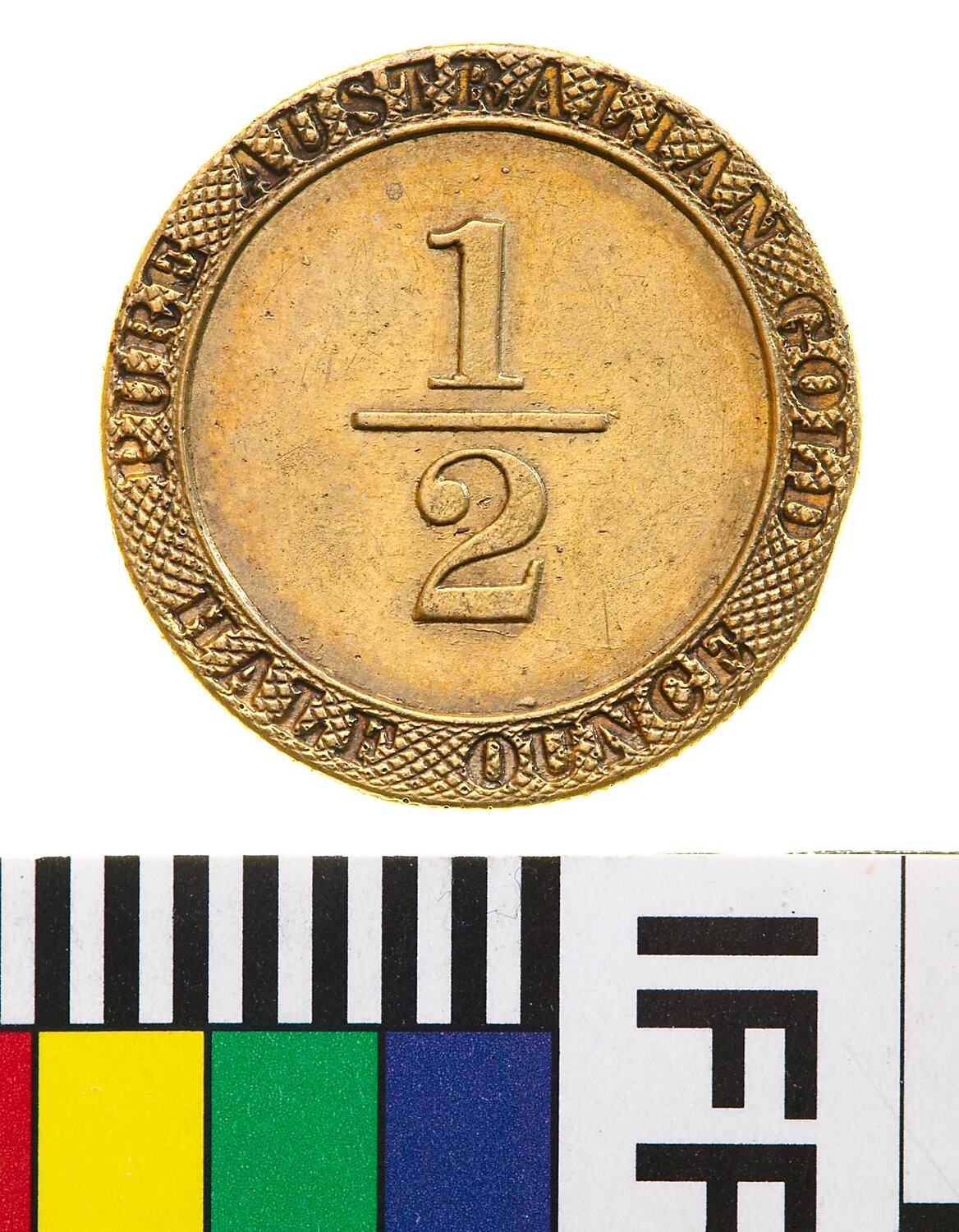 Electrotype Coin Replica - 1/2 Ounce, Kangaroo Office, Melbourne ...