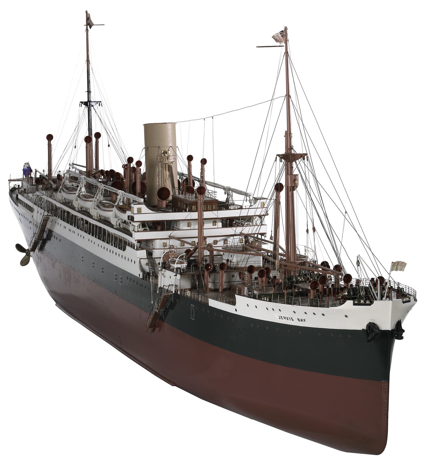 Steamship Model - SS Jervis Bay, Aberdeen & Commonwealth Line, circa 1921