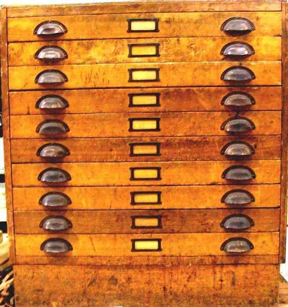 Cabinet Three - Printing Type, Foundry