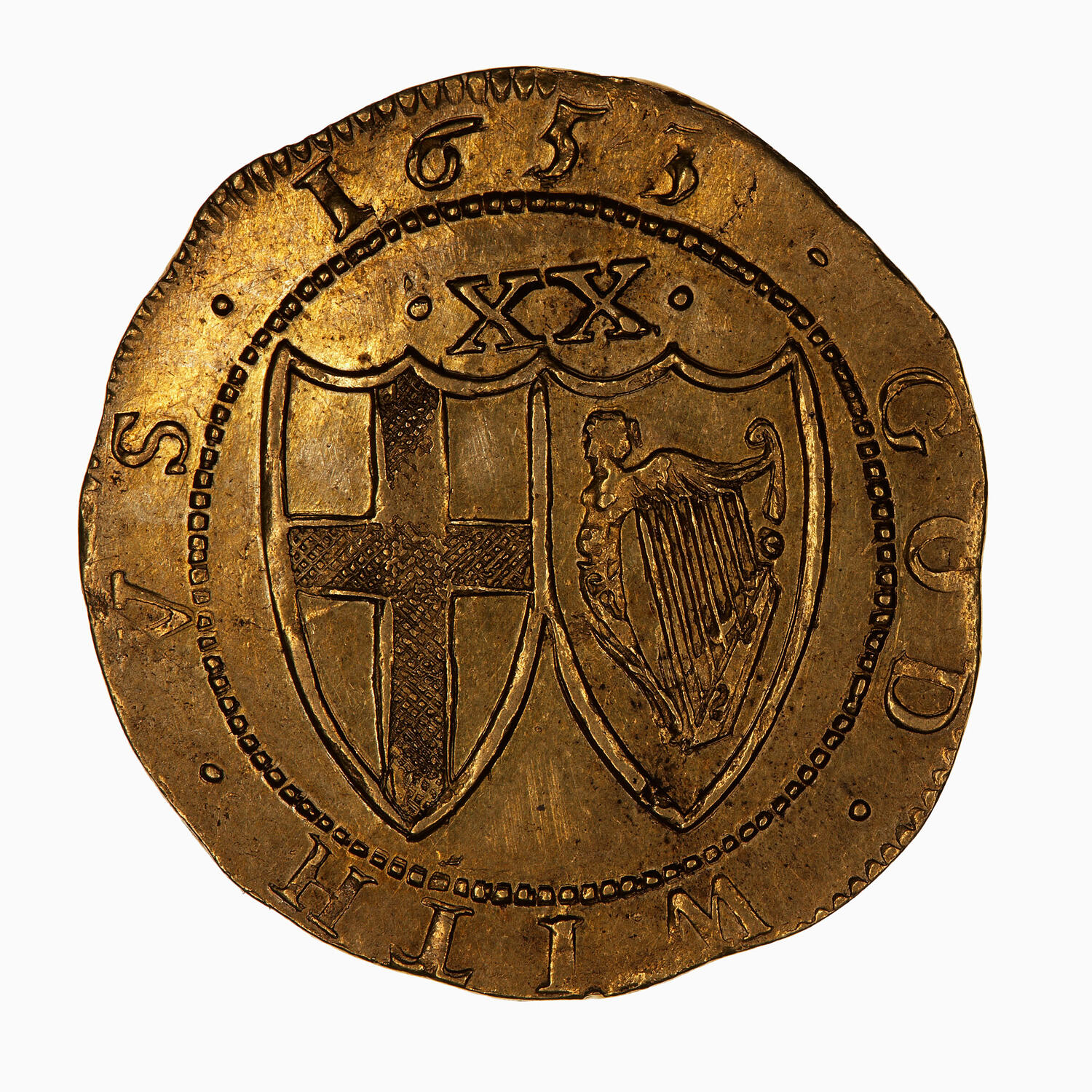 Coin - Unite, Commonwealth of England, Great Britain, 1653