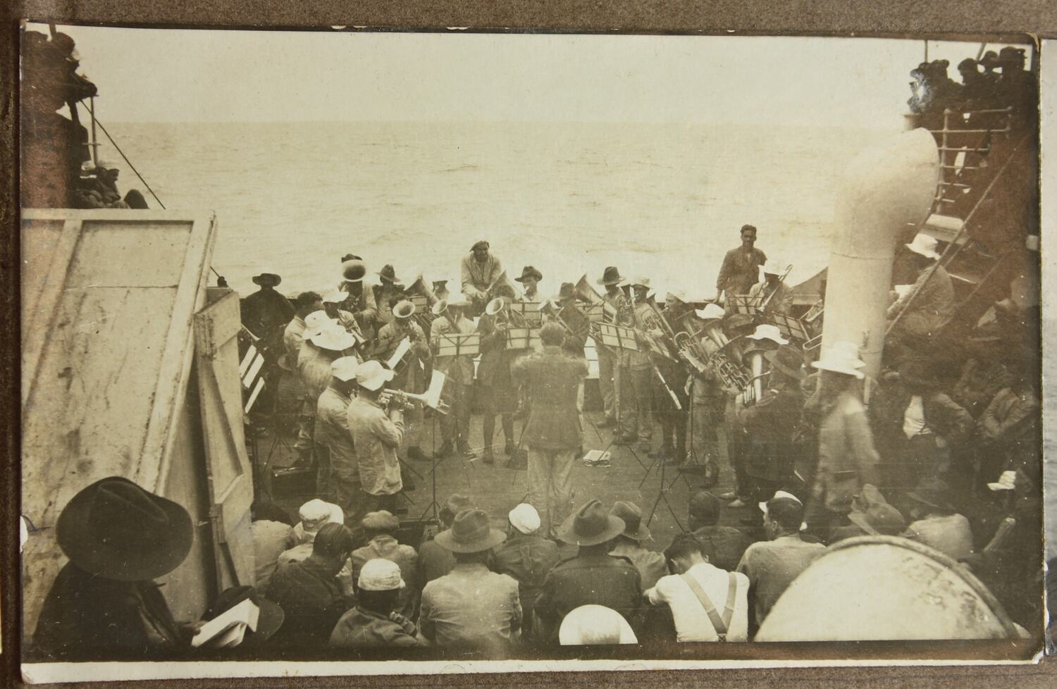 Photograph - Military Band, Driver Cyril Rose, World War I, 1916-1919