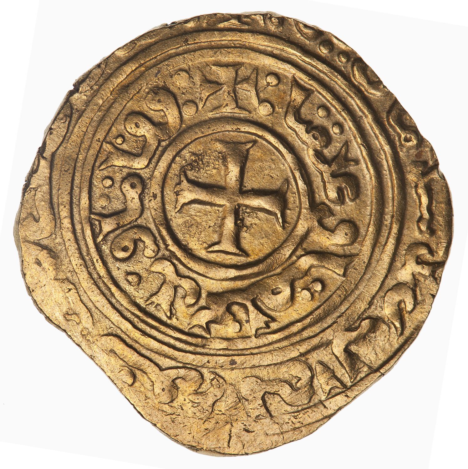 Coin - 1 Dinar, Kingdom of Acre, 1251-1257 AD