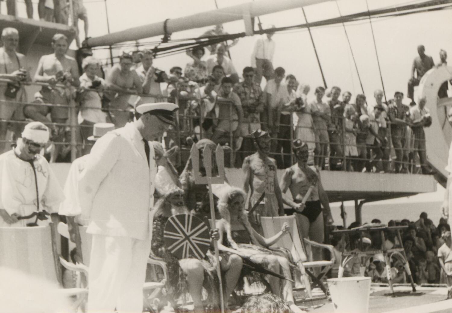 Digital Image - Crossing the Equator Ceremony, P&O S.S. Strathaird, Sep ...