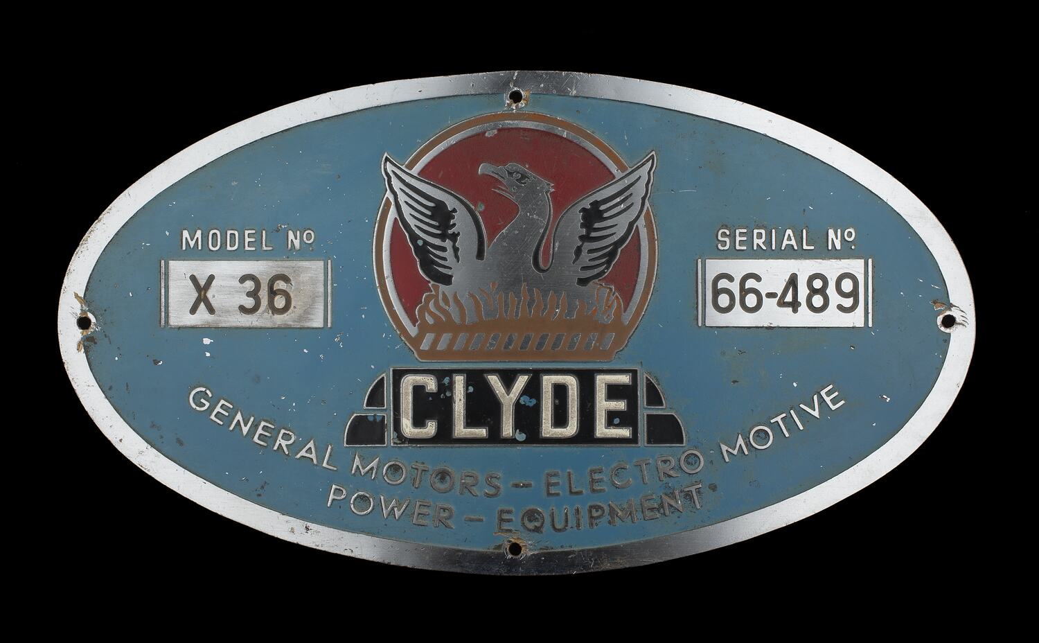 Locomotive Builders Plate - Clyde Engineering Co. Ltd., Granville Works ...
