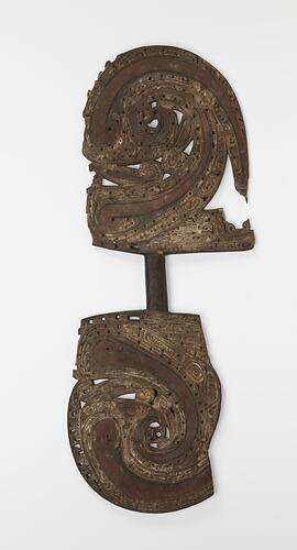 Kaidebu | Dance object. Trobriand Islands, Massim, Milne Bay Province ...