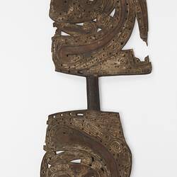 Kaidebu | Dance object. Trobriand Islands, Massim, Milne Bay Province ...