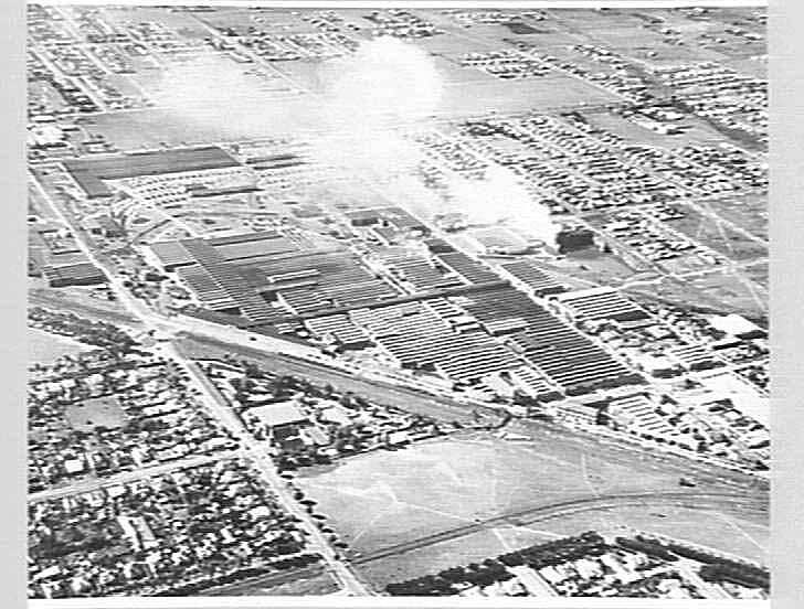Photograph - Massey Ferguson, Aerial View of Factory Site, Sunshine ...