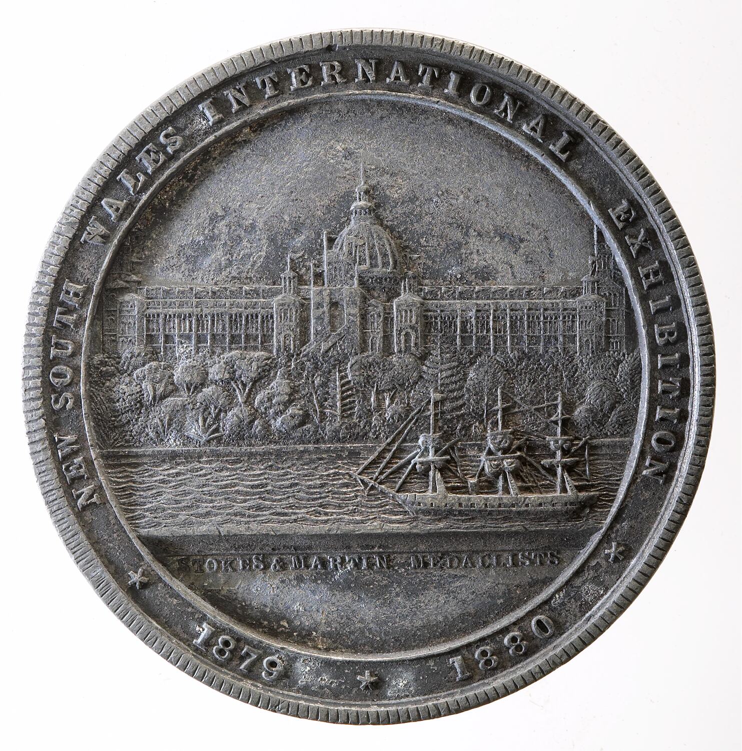 Medal - International Exhibition, Sydney, Commemorative, Stokes ...