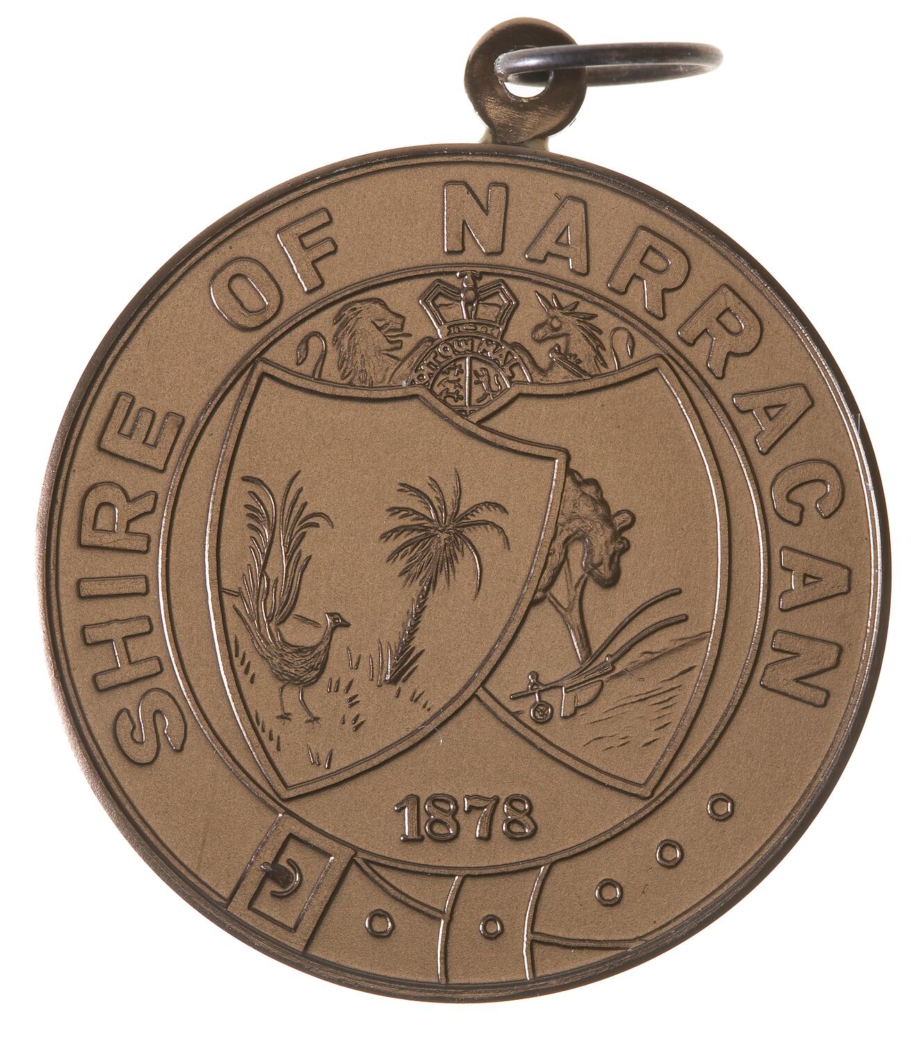 Medal - Narracan Shire Centenary, Shire of Narracan, Victoria ...
