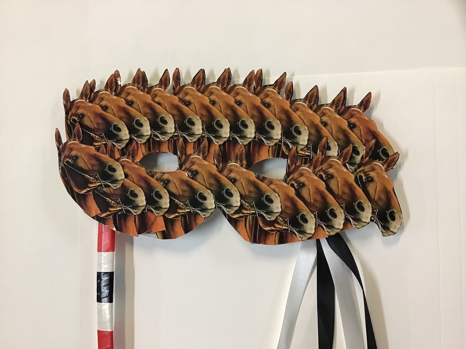 Mask - Phar Lap, Carnivale Christmas Party, Museums Victoria, 2004