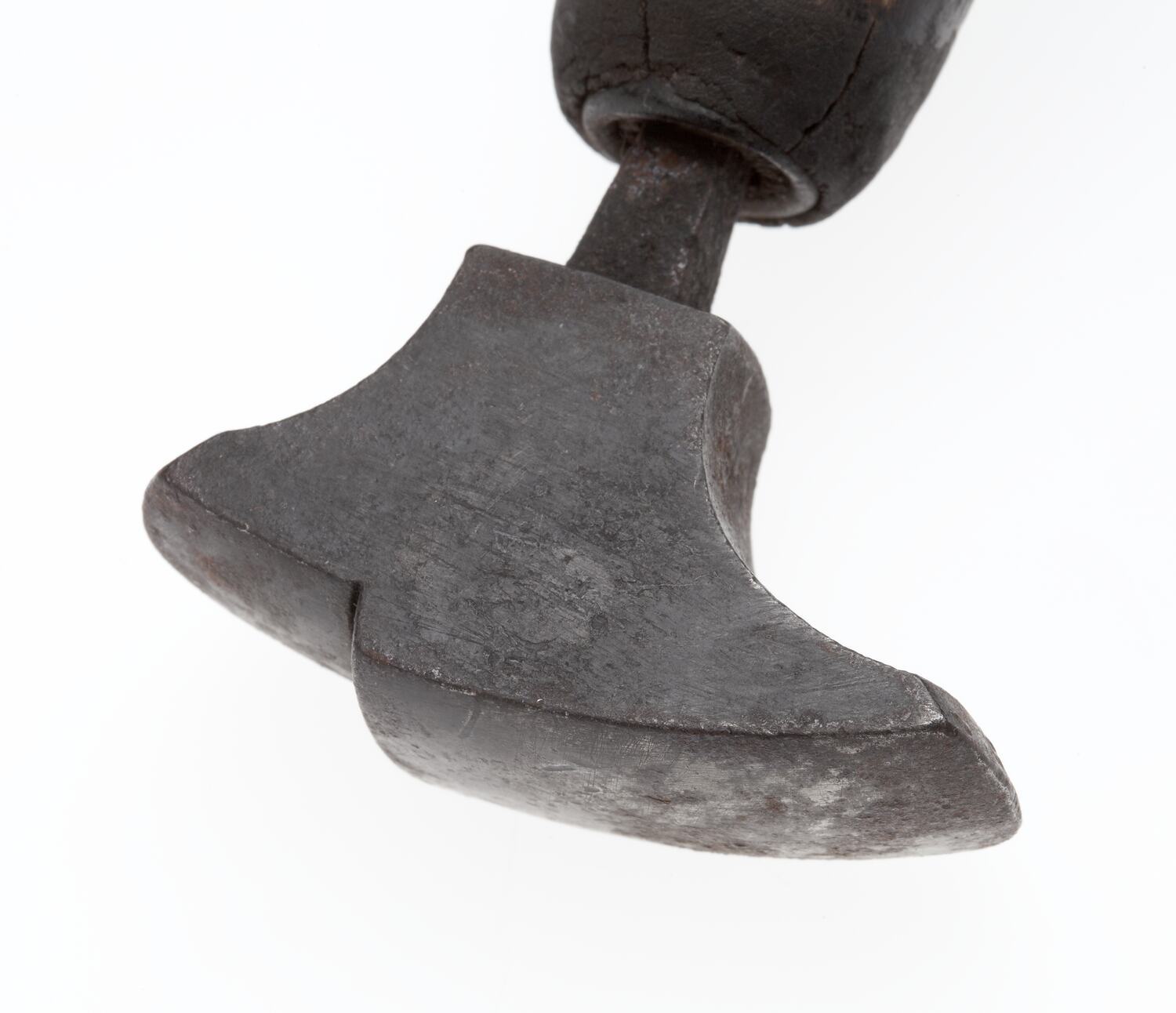 Glazing Iron - Leatherworking Tool, Long Beak/Stepped Type, 1930s-1970s