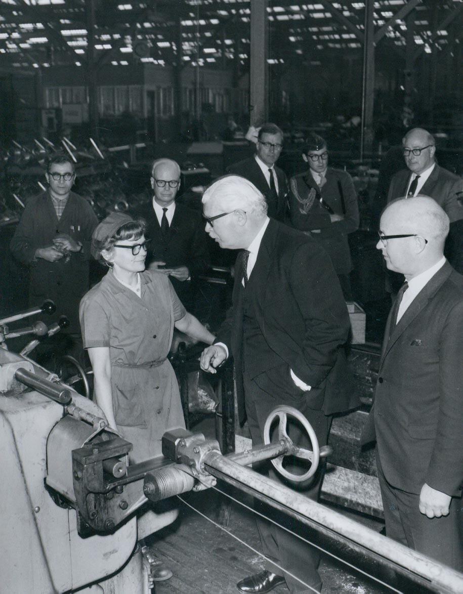 Photograph - Massey Ferguson, Sir Rohan Delacombe on Official Visit ...