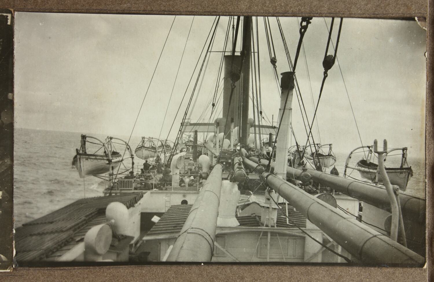 Photograph - Ship's Rigging, Driver Cyril Rose, World War I, 1916-1919