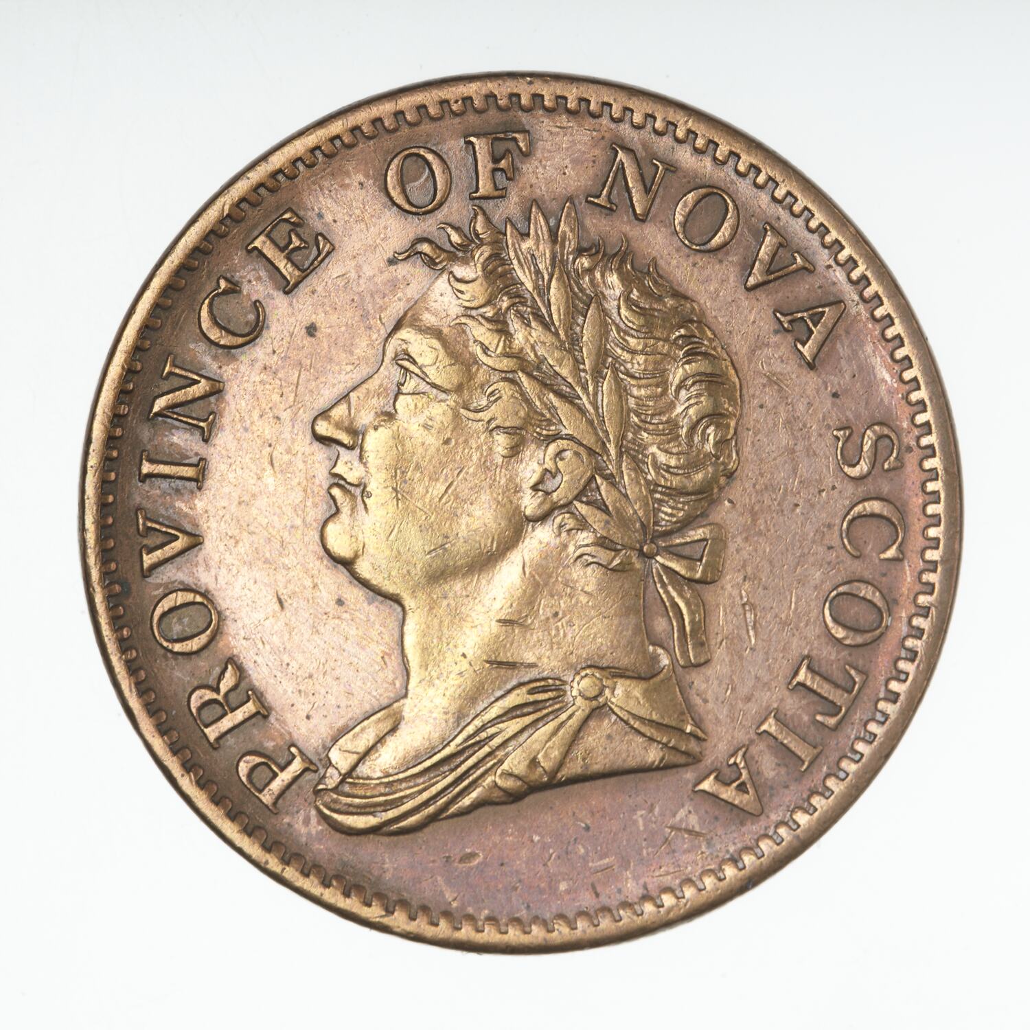 Coin - 1/2 Penny, Nova Scotia, Canada, 1832