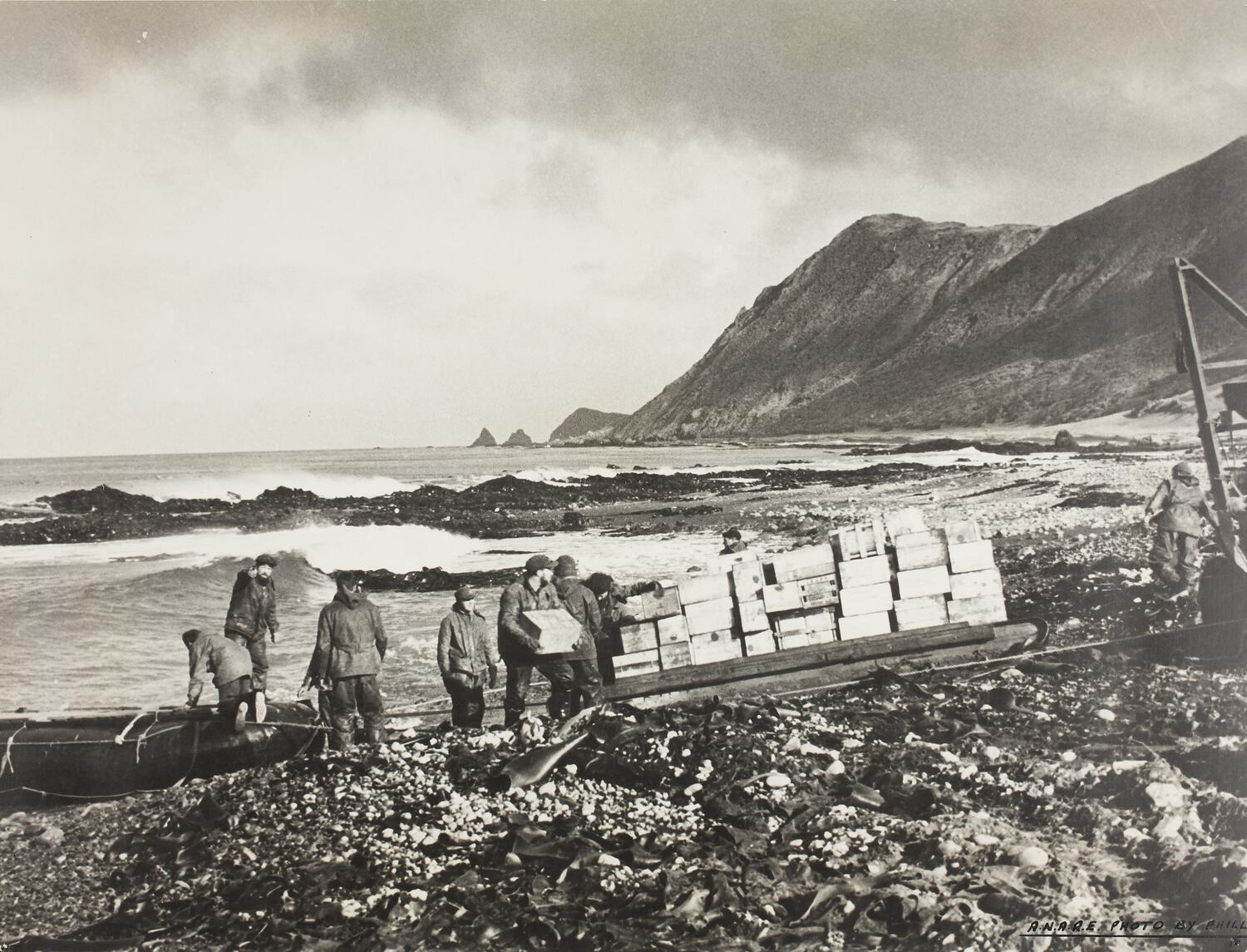 Photograph - The Australian National Antarctic Research Expedition ...