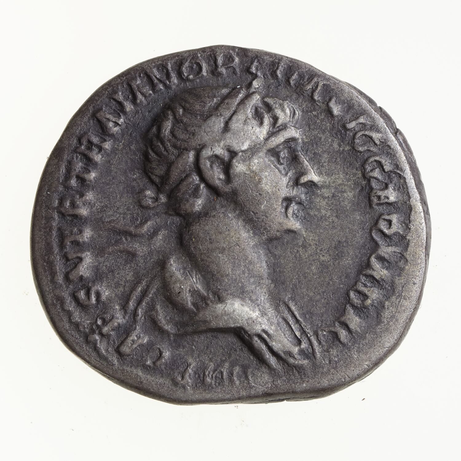Coin - Denarius, Emperor Trajan, Ancient Roman Empire, 114-117 AD