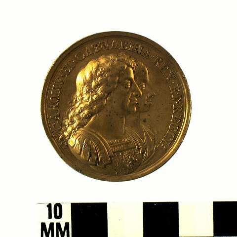 Electrotype Coin Replica - Aureus, Great Britain, 1670