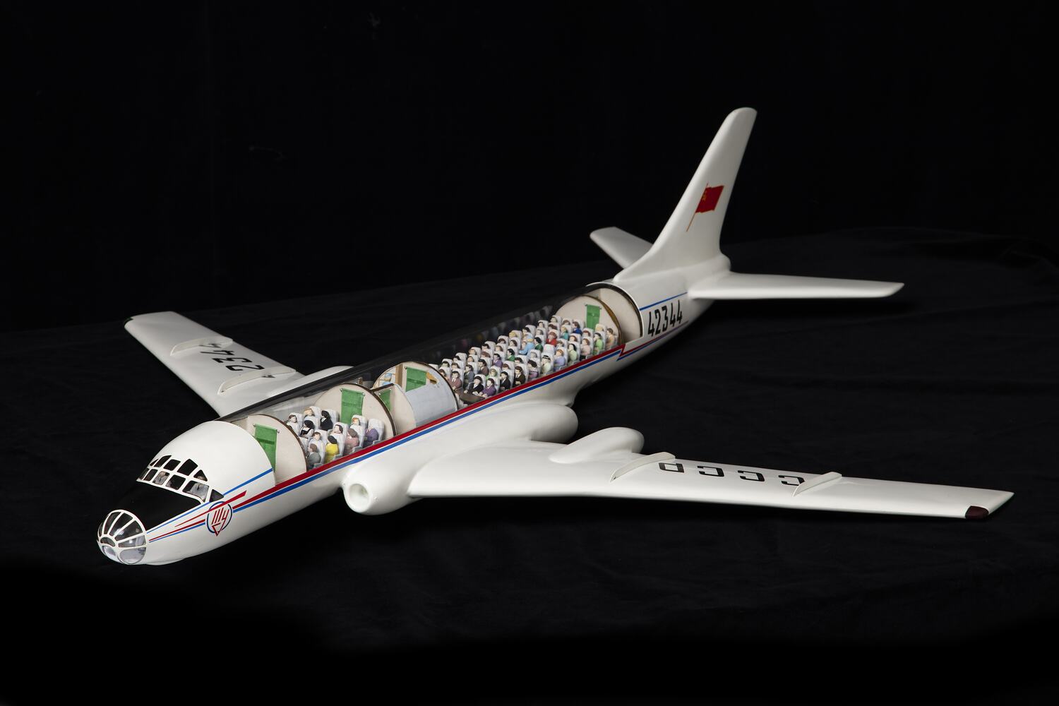 Aeroplane Model - Tupolev Tu-104, Moscow, Union of Soviet Socialist ...