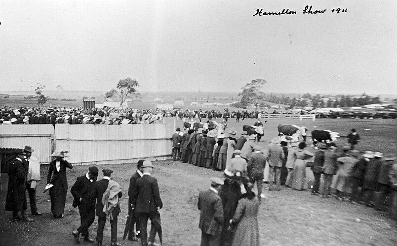 Negative - 'Hamilton Show', Victoria, 1911