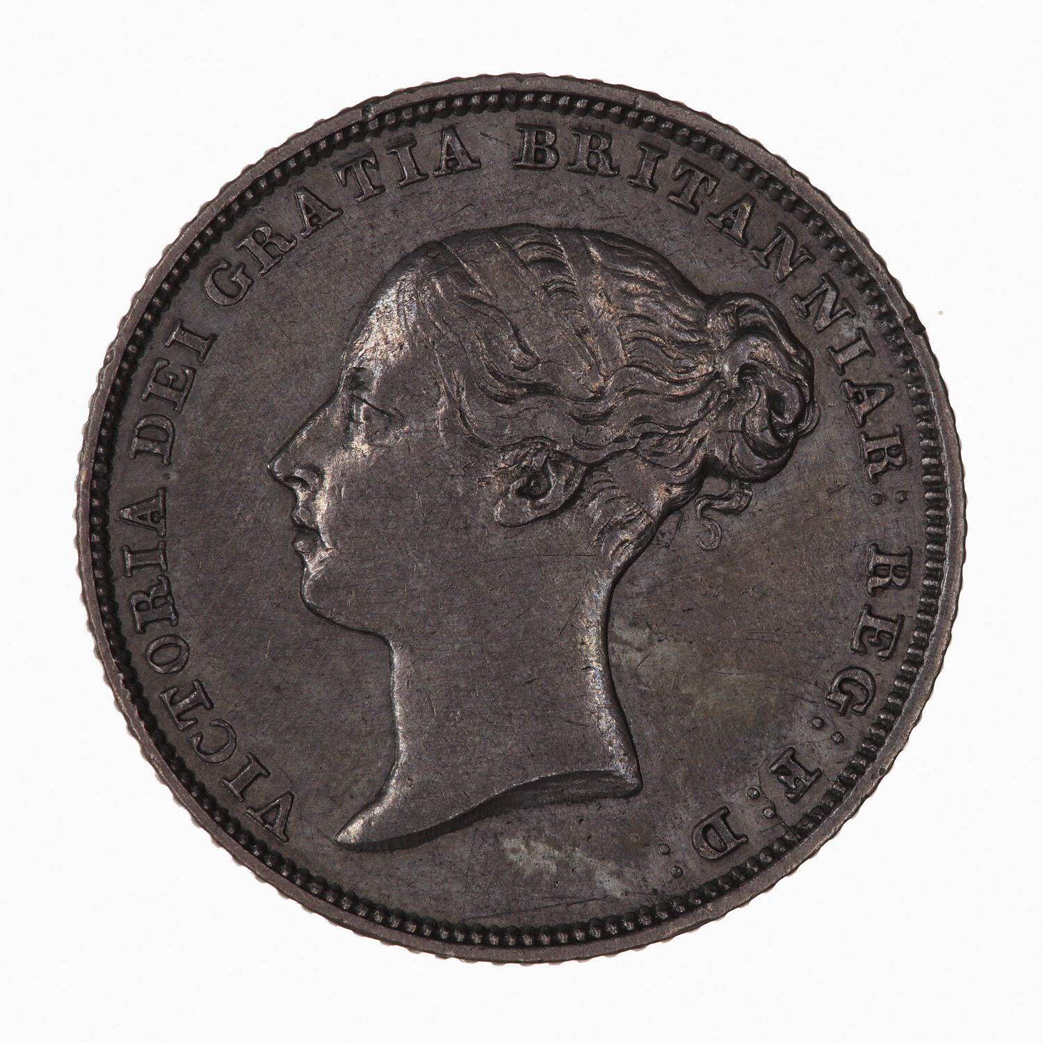 Coin - Sixpence, Queen Victoria, Great Britain, 1838