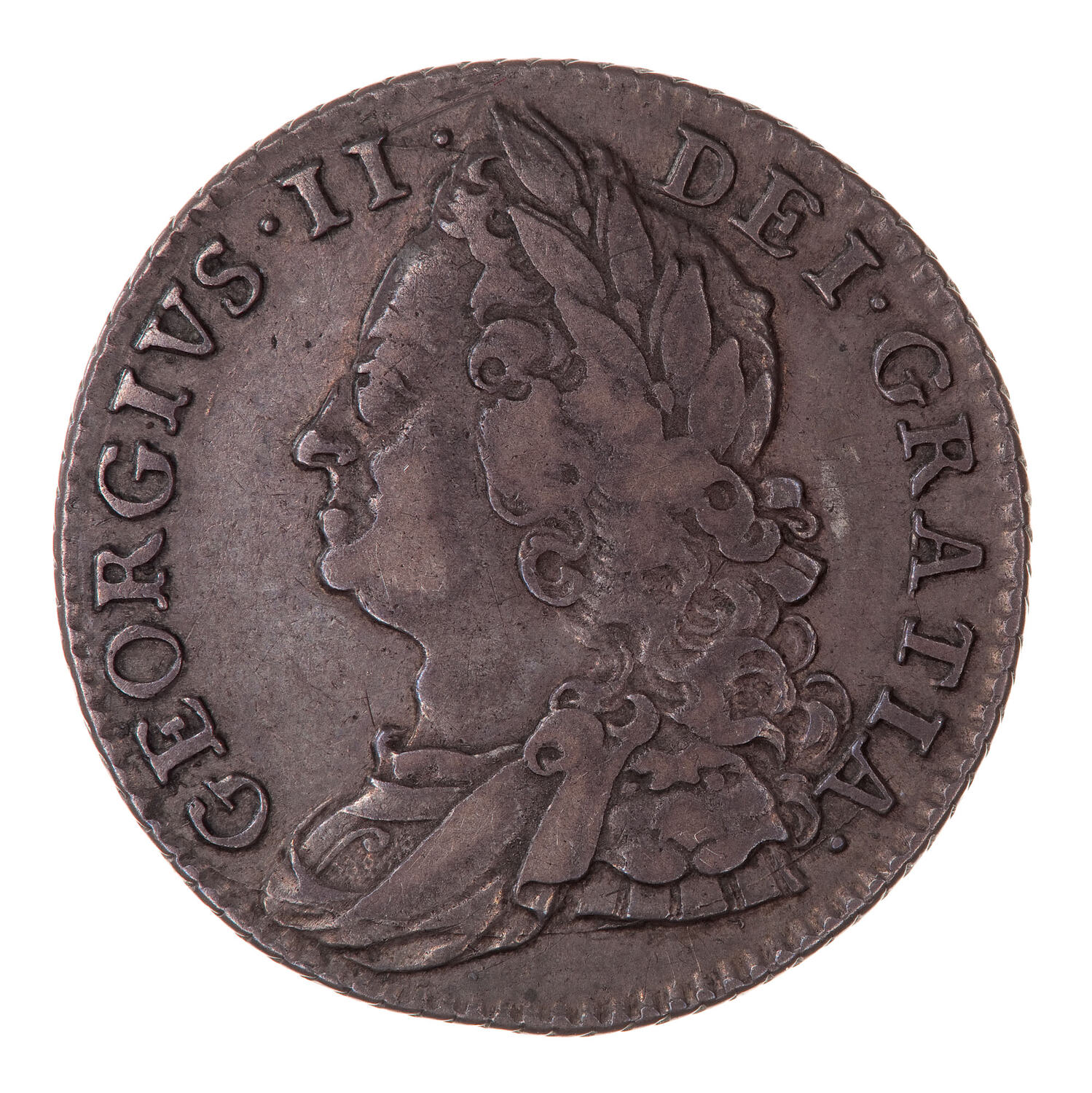 Coin - Shilling, George II, Great Britain, 1747