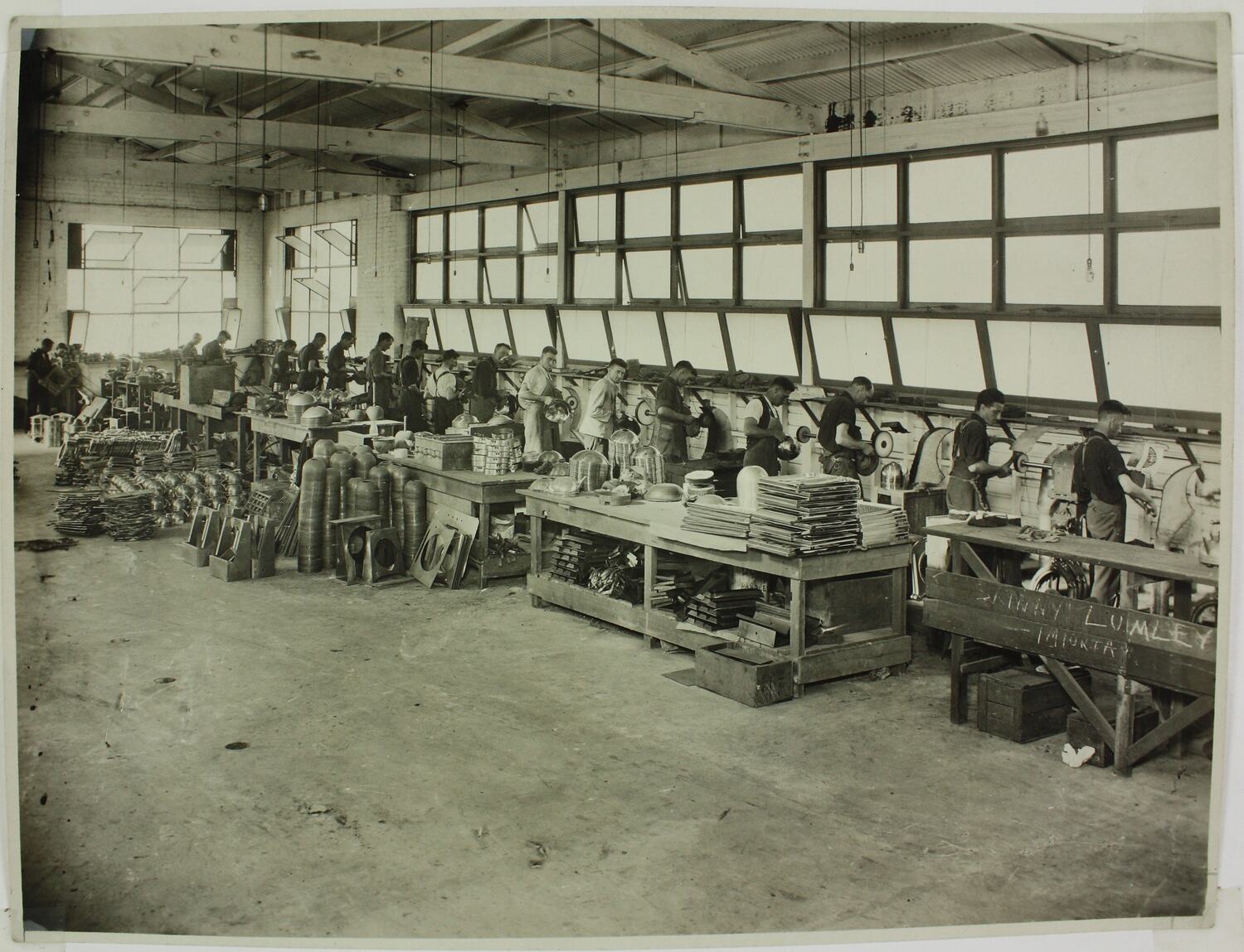 Photograph - Hecla Electrics Pty Ltd, Factory Workers Polishing Kettles ...