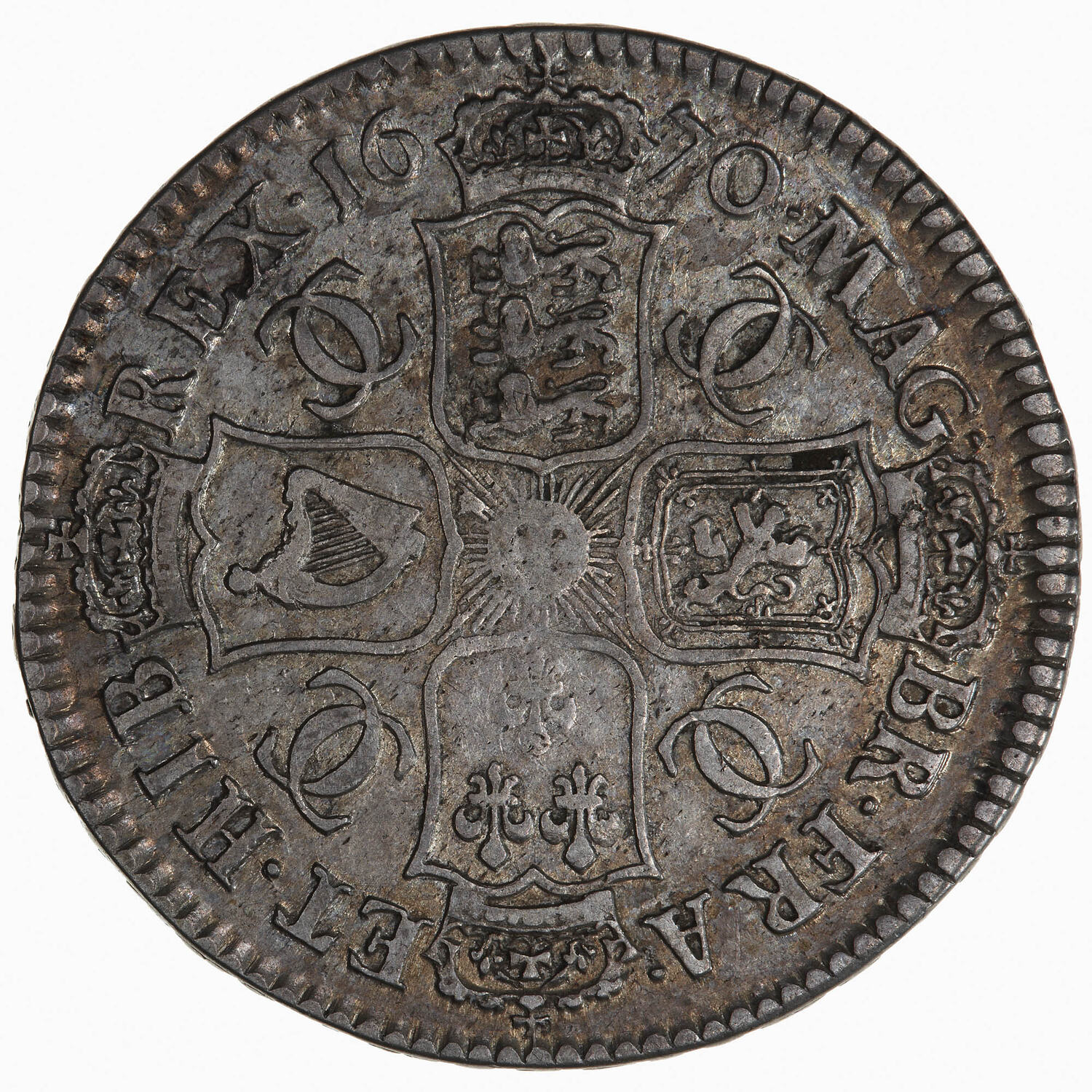 Coin - Halfcrown, Charles II, Great Britain, 1670