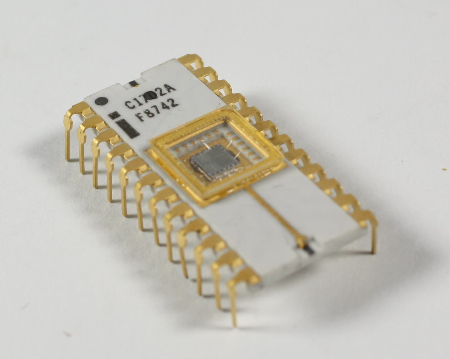 Memory Chip - Intel, EPROM, 1702A, 1970s