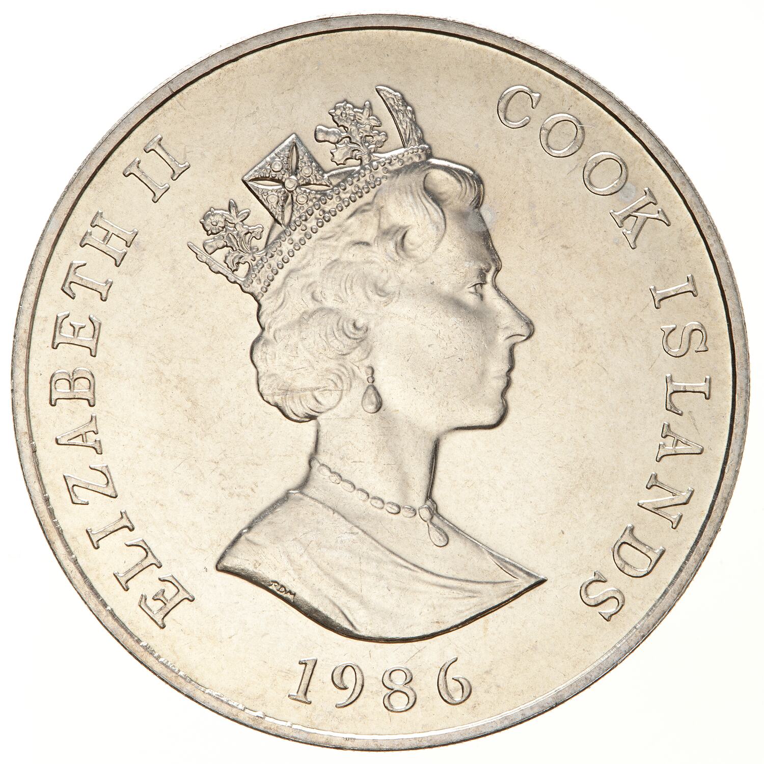 Coin - 1 Dollar, Cook Islands, 1986