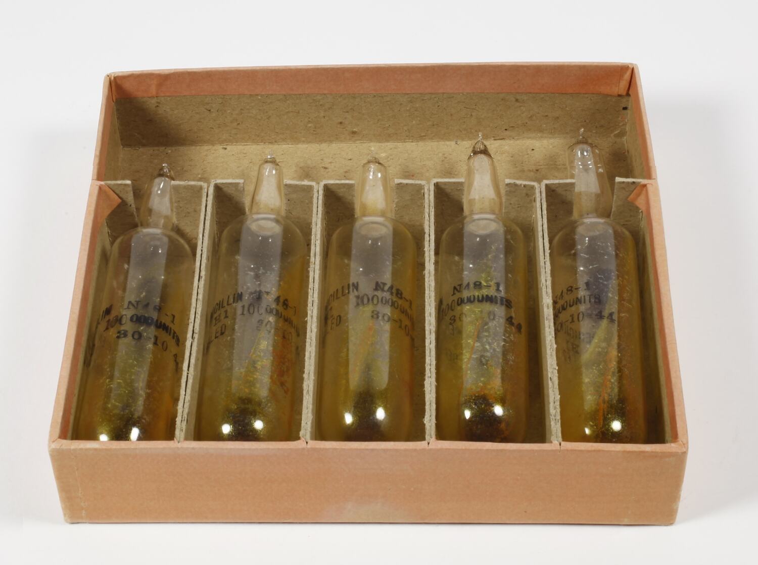 Ampoule - Penicillin Pack, Commonwealth Serum Laboratories, 1945