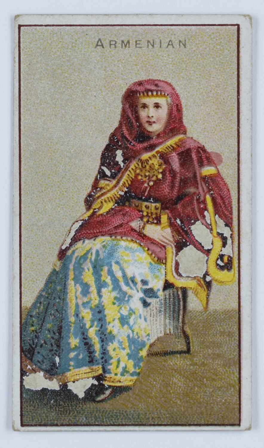 Card - National Costume, Armenian, Female, circa 1900