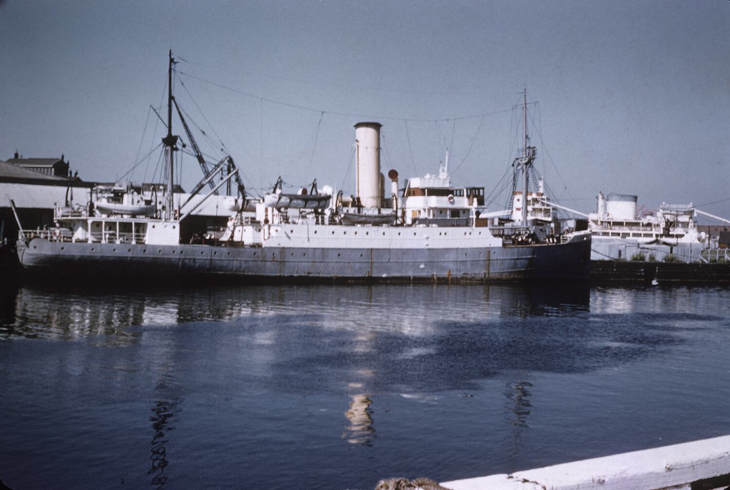 Slide - SS Cape York, Commonwealth Lighthouse Supply Ship, at South ...