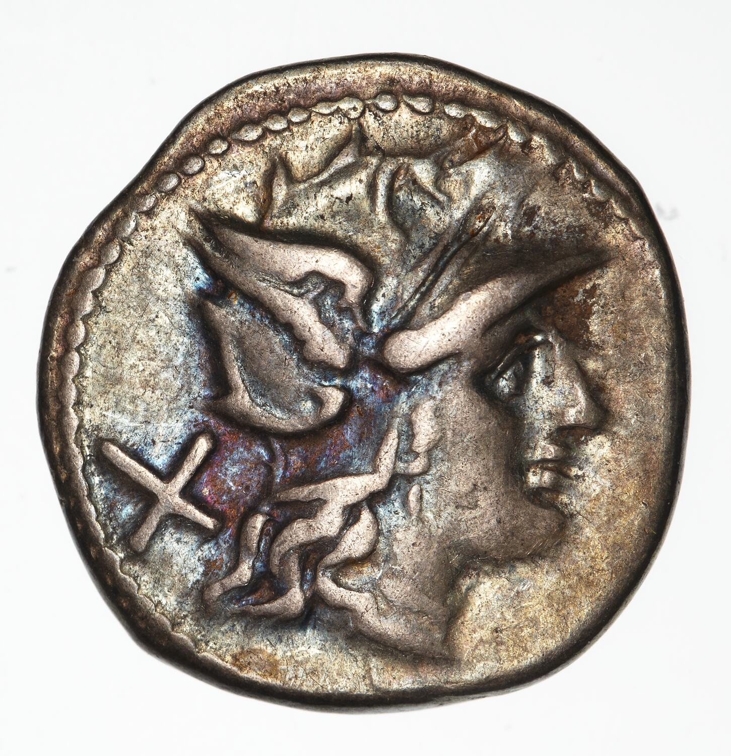 Coin - Denarius, Ancient Roman Republic, 169-158 BC