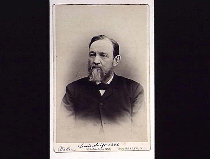 Photograph - Portrait of Lewis Swift, Astronomer, Warner Observatory ...
