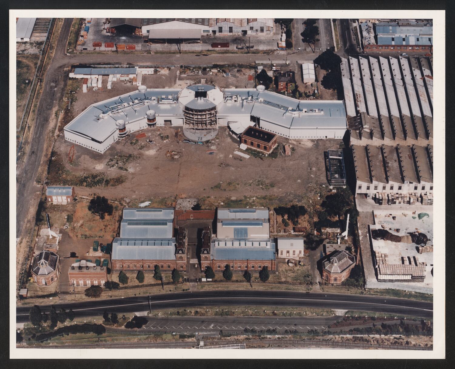 Photograph - Aerial View of Construction Site, Scienceworks, Spotswood ...