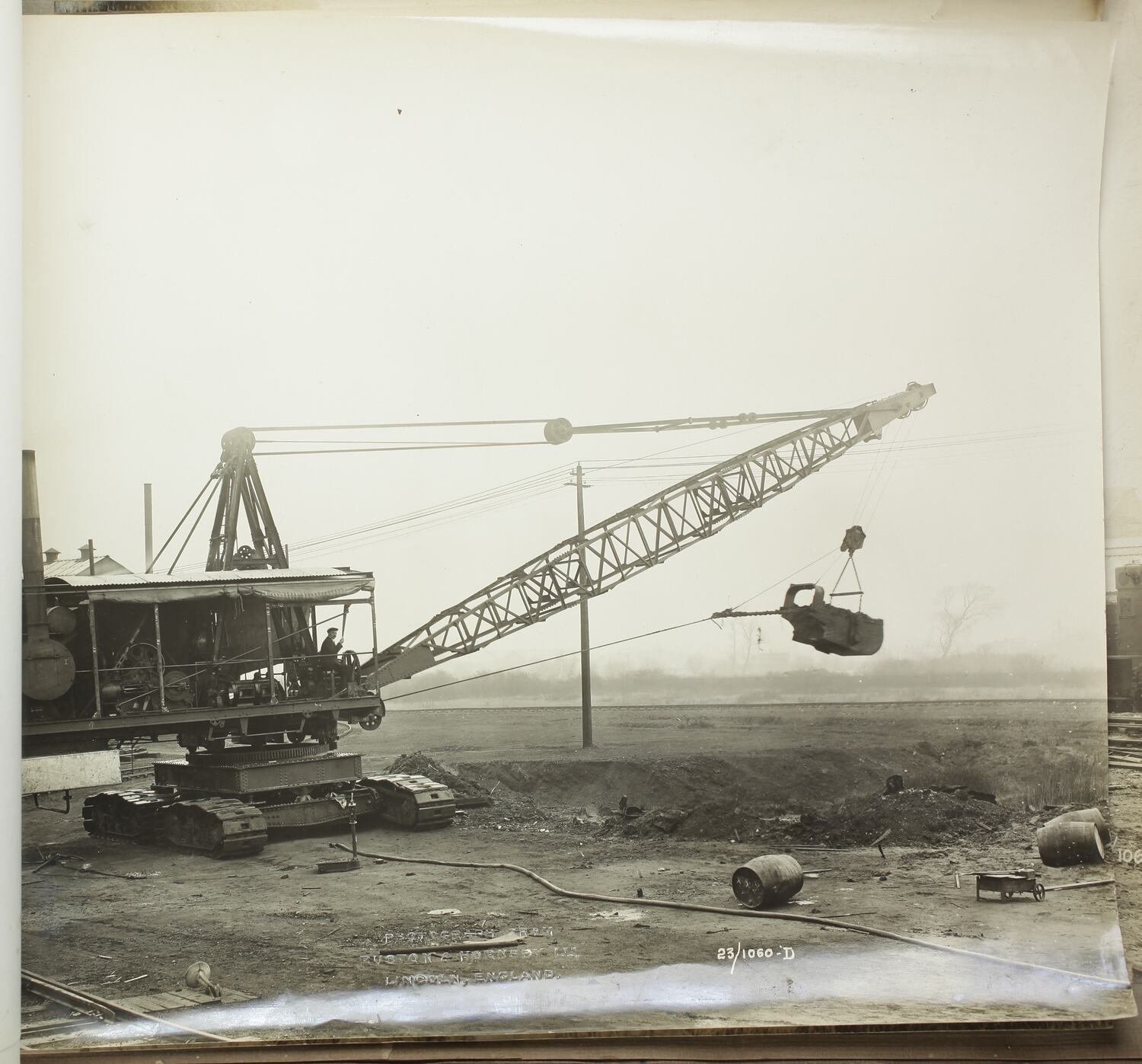 Photograph - Ruston & Hornsby, 'No.60 Dragline Excavator on ...