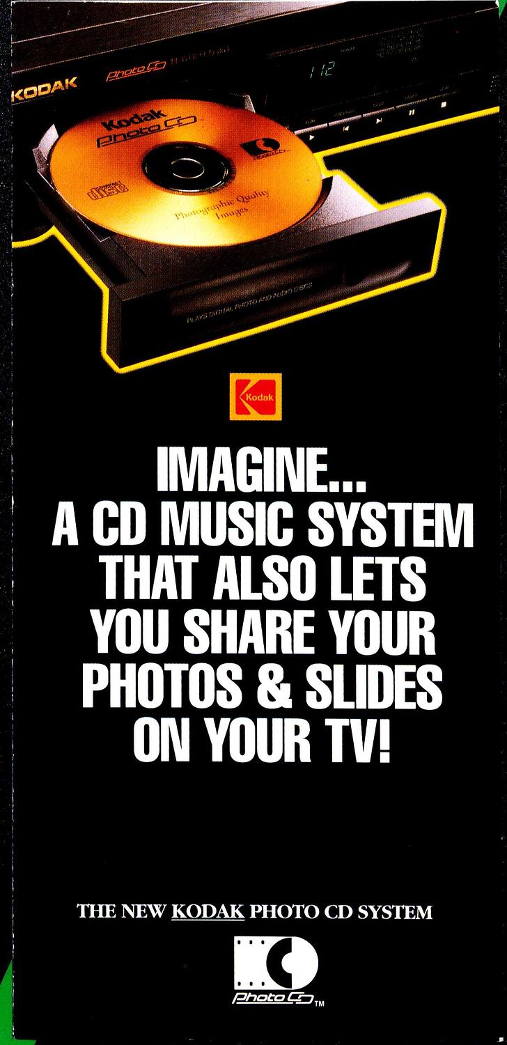 Publicity Leaflet - Eastman Kodak, Kodak Photo CD System, Jun 1993