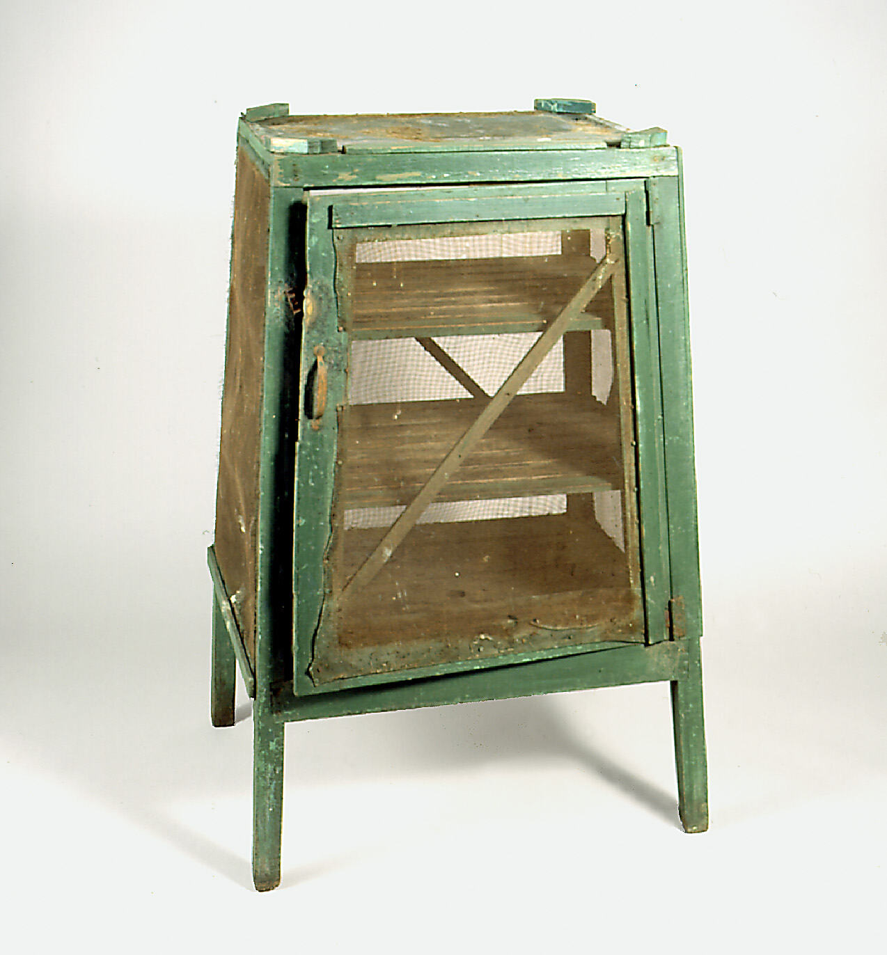 Food Safe - Wood, Green, circa 1910-20
